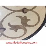 Valencia II 36" Stone Floor Medallion - MedallionsPlus.com - Floor ...