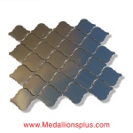 Arabesque Stainless Steel Tile - MedallionsPlus.com - Floor Medallions ...
