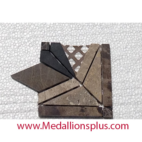 Marble Chain - Tile Border Corner 4" x 12" - MedallionsPlus.com - Floor ...