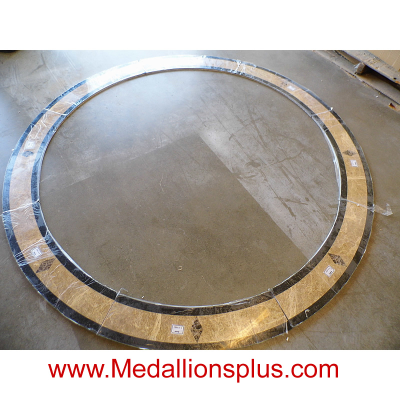 7 ft Medallion Border Ring - MedallionsPlus.com - Floor Medallions on ...