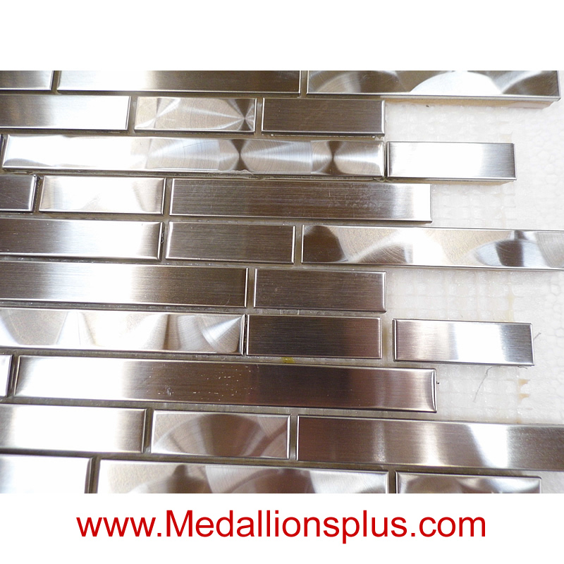 Stainless Steel Backsplash - MedallionsPlus.com - Floor Medallions on ...