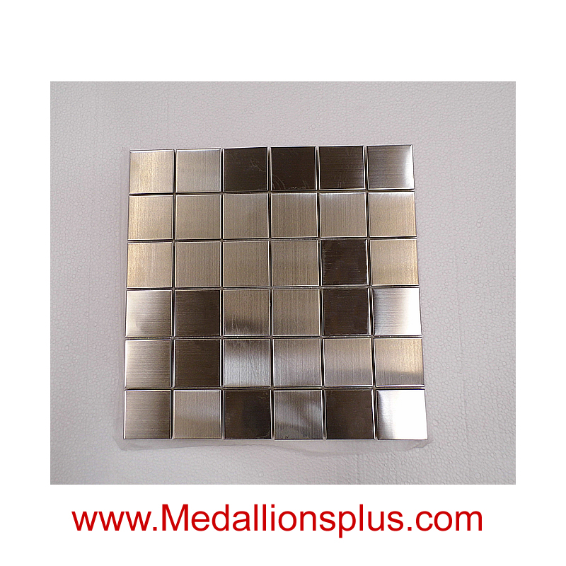 Stainless Steel Tile - MedallionsPlus.com - Floor Medallions on Sale ...